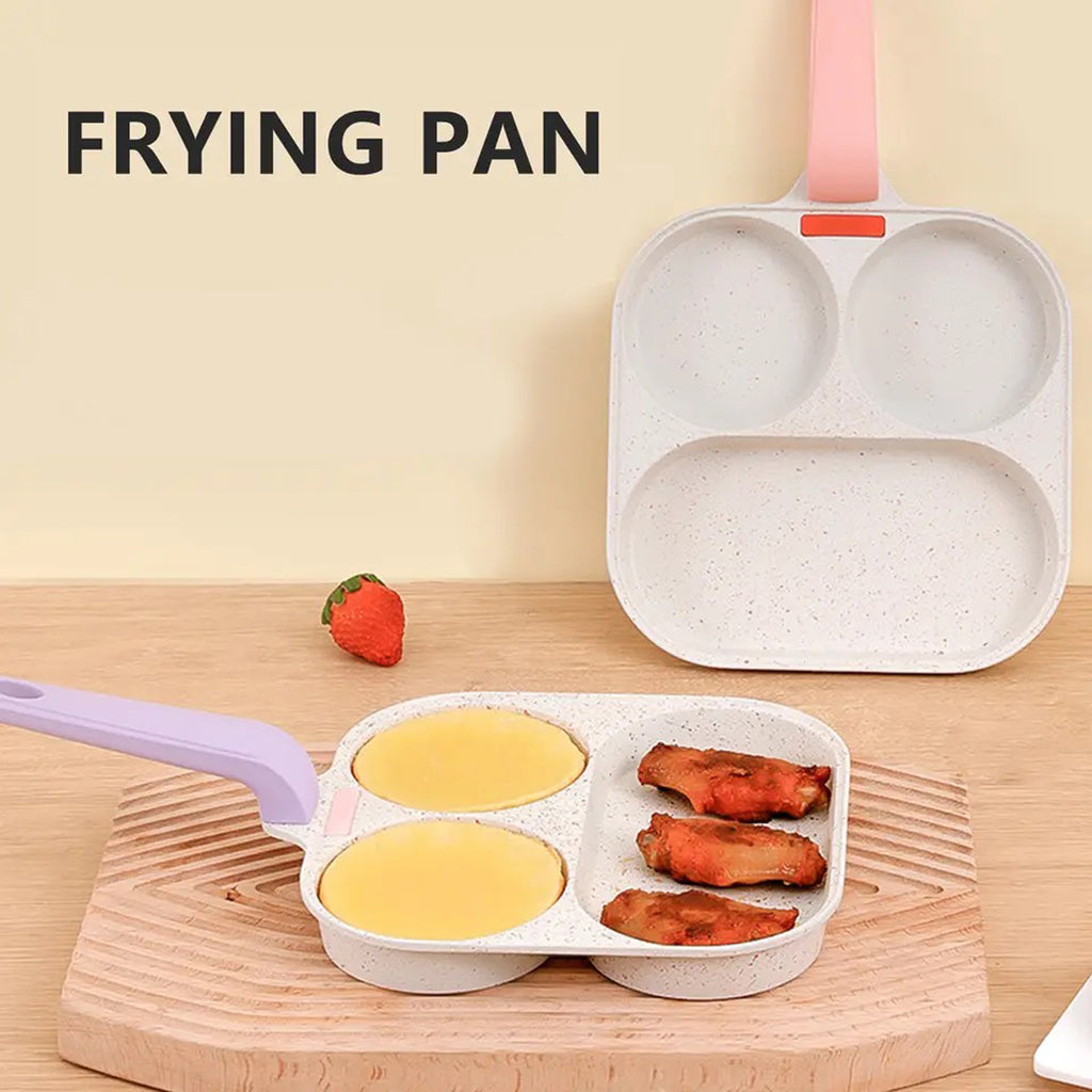 2024 Egg Pan,3-Cup Nonstick Egg Frying Pan, Easy Clean Egg Cooker Omel ...
